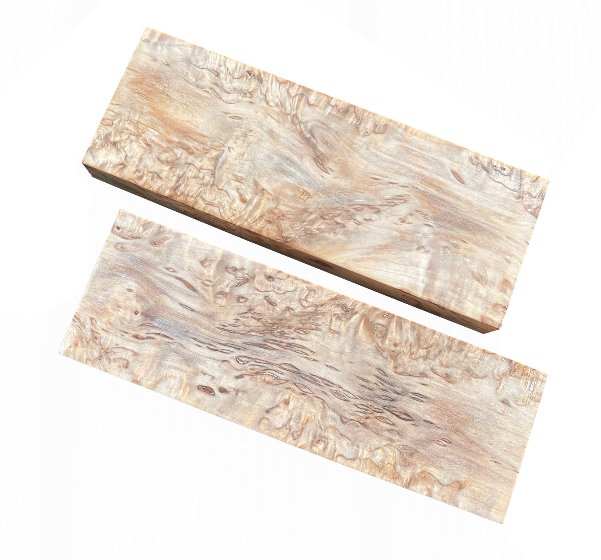 Exotic wood blanks - Curlybirchwood - Curly birch wood