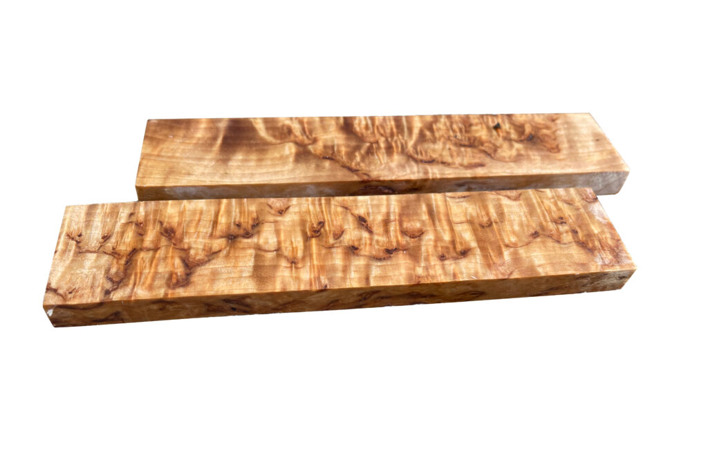 Exotic wood blanks - Curlybirchwood - Curly birch wood